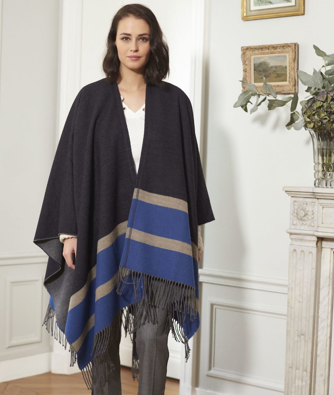 Ponchos & Caps : Les tendances poncho femme chez la marque 1,2,3
